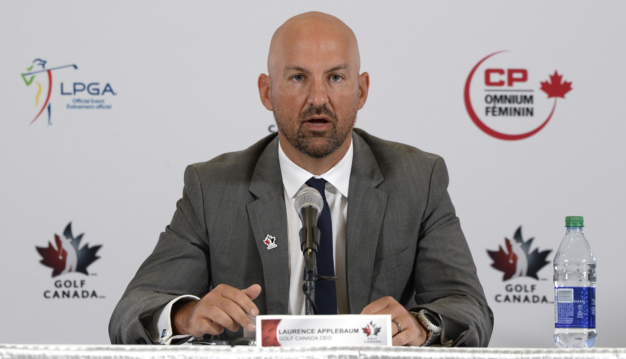 Press conference with Golf Canada CEO Laurence Applebaum - Alberta Golf