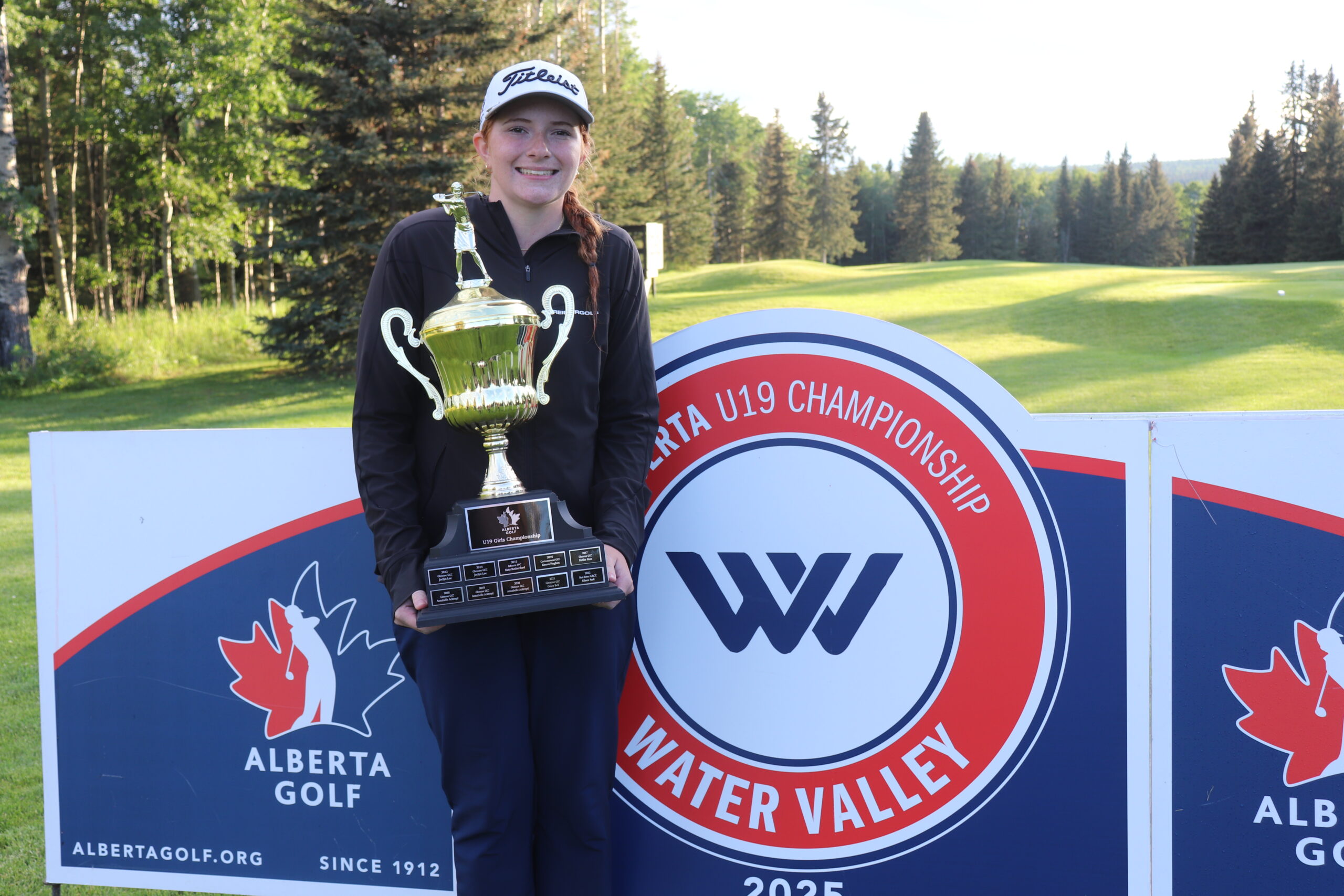 Saylar May and Tobias Buffam win 2025 Alberta U19 Titles - Alberta Golf