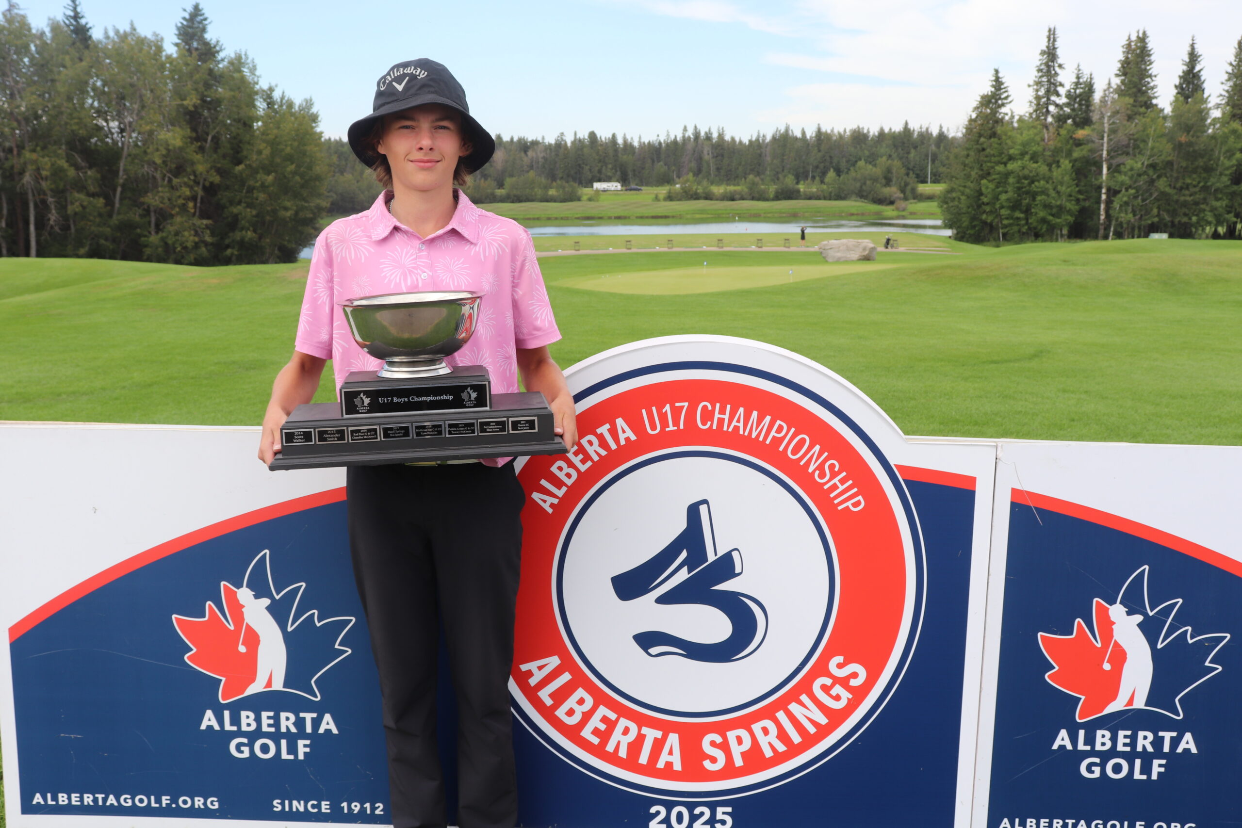 Saylar May and Chase Strang crowned Alberta U17 Champions - Alberta Golf